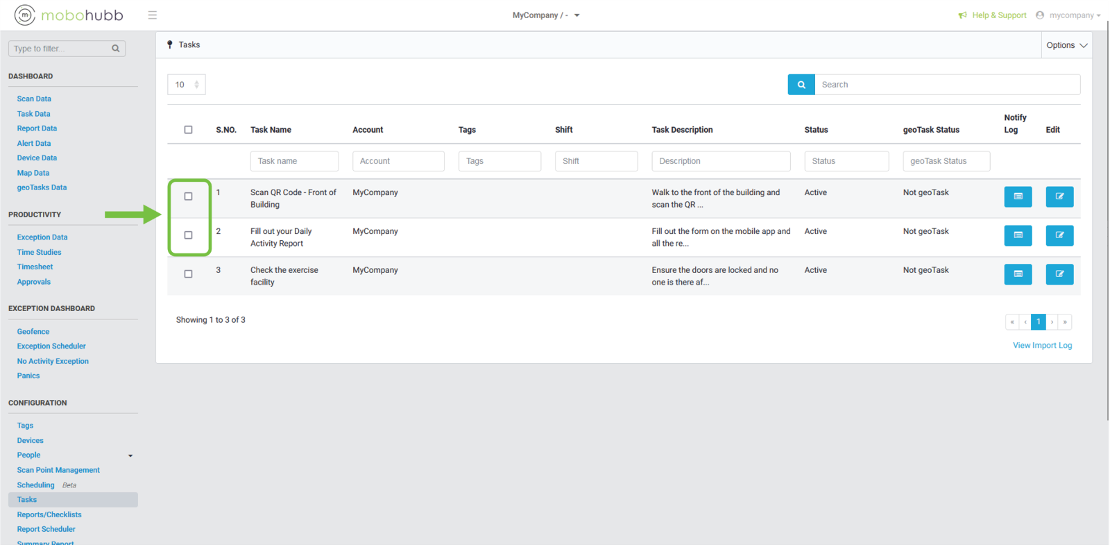 How To Export Task Mobohubb 
