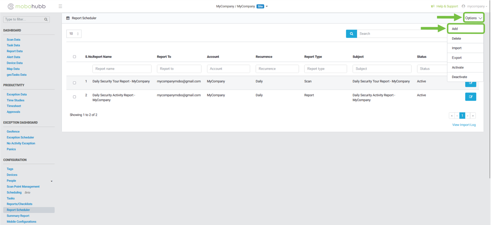 How to Create a Report Scheduler – mobohubb