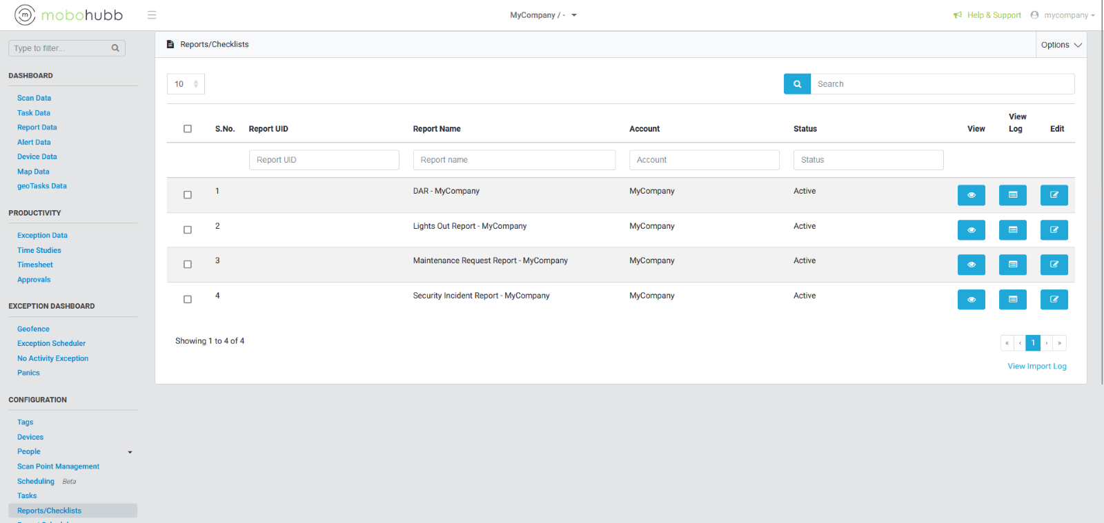 How to Edit Report/Checklist – mobohubb